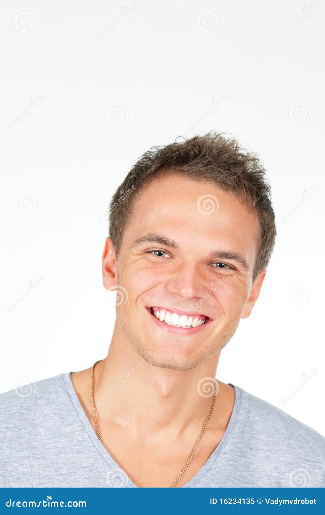 Handsome Young Man Laughing Stock Image Image Of Expressive Laughing