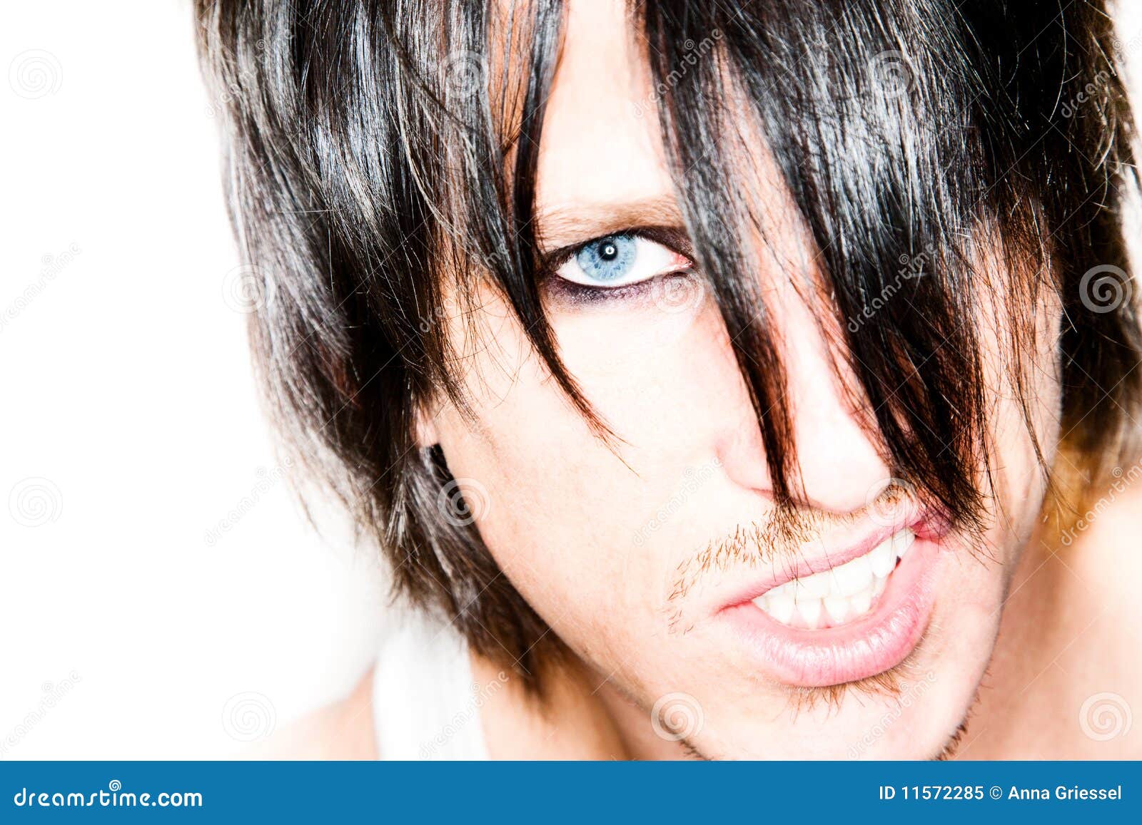 Handsome Young Man Sneering Stock Image - Image of disdain, handsome ...