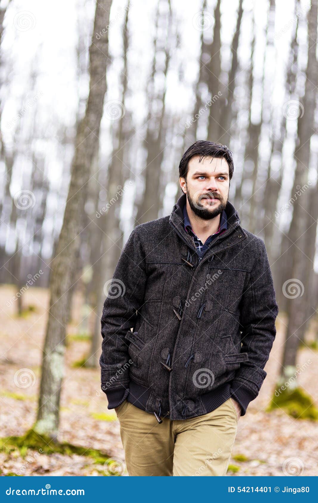 Handsome young man walking stock image. Image of lifestyle - 54214401