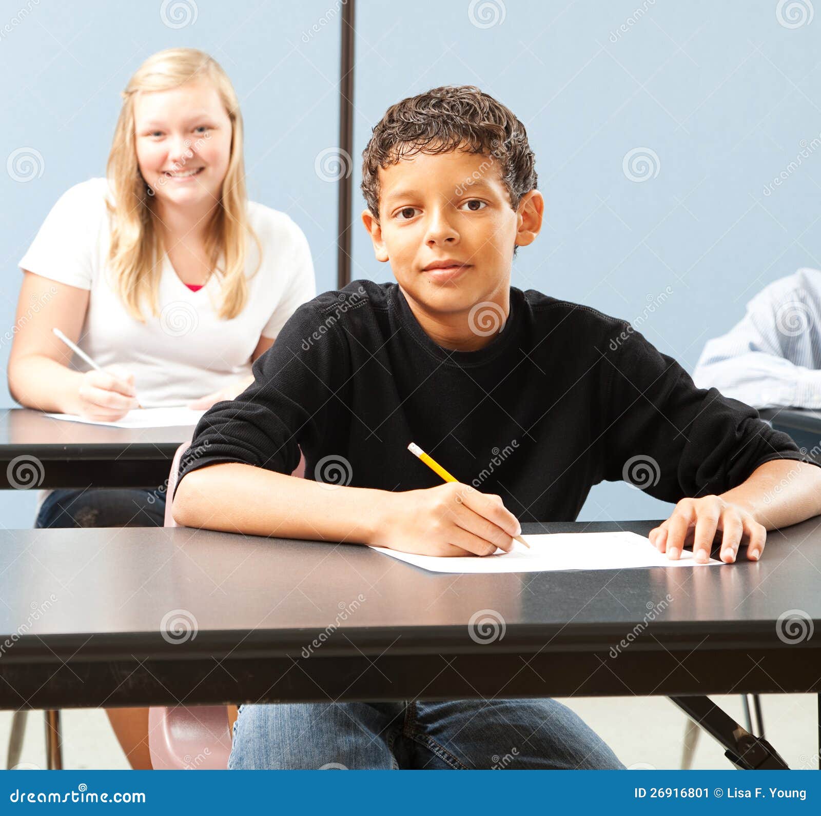 Handsome Young Student stock image. Image of multiiple - 26916801