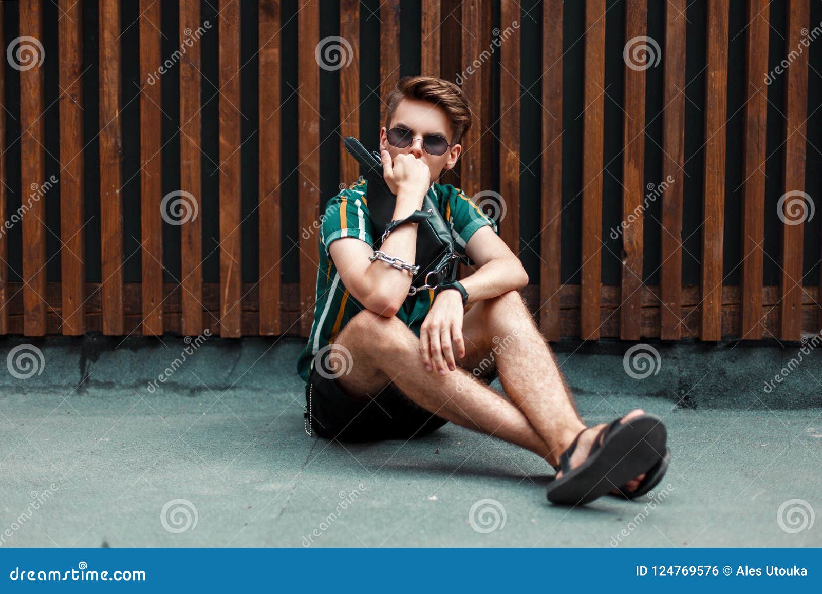 Handsome Young Stylish Guy with Sunglasses in Beach Fashion Stock Photo ... Handsome Young Stylish Guy with Sunglasses in Beach Fashion Stock Photo ...