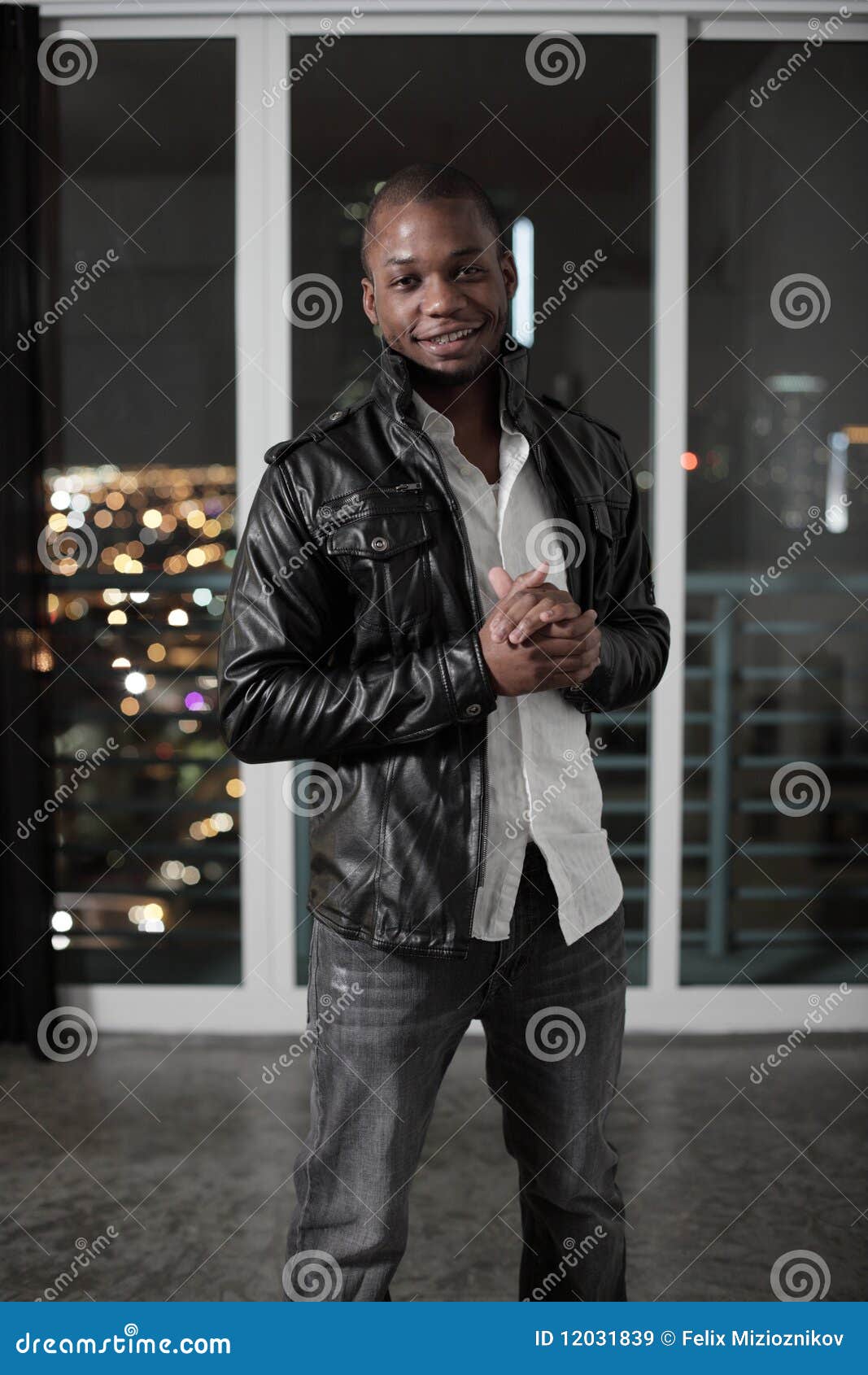 Handsome young urban male stock image. Image of expressing - 12031839