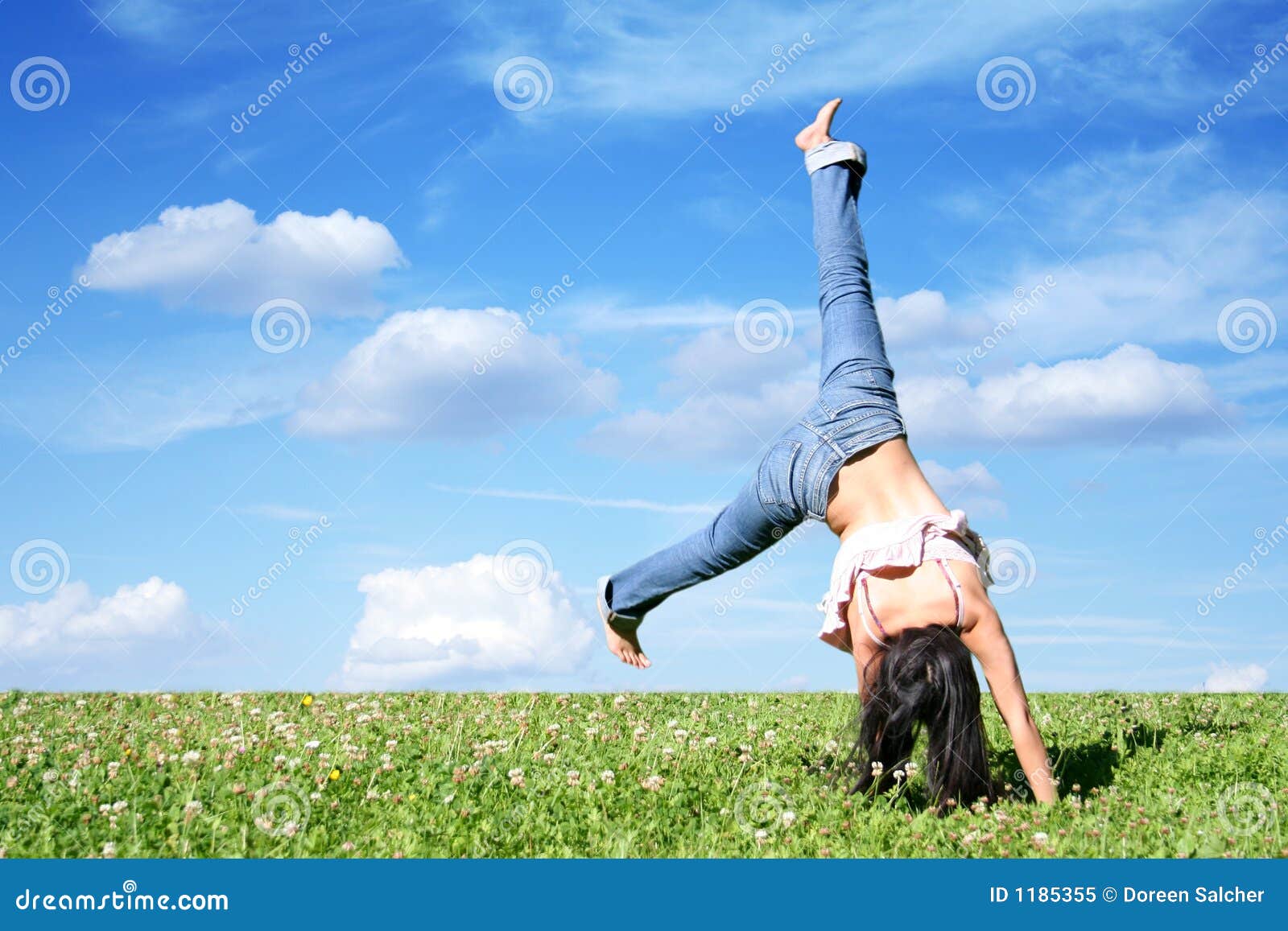 Handstand Stock Photography | CartoonDealer.com #244676
