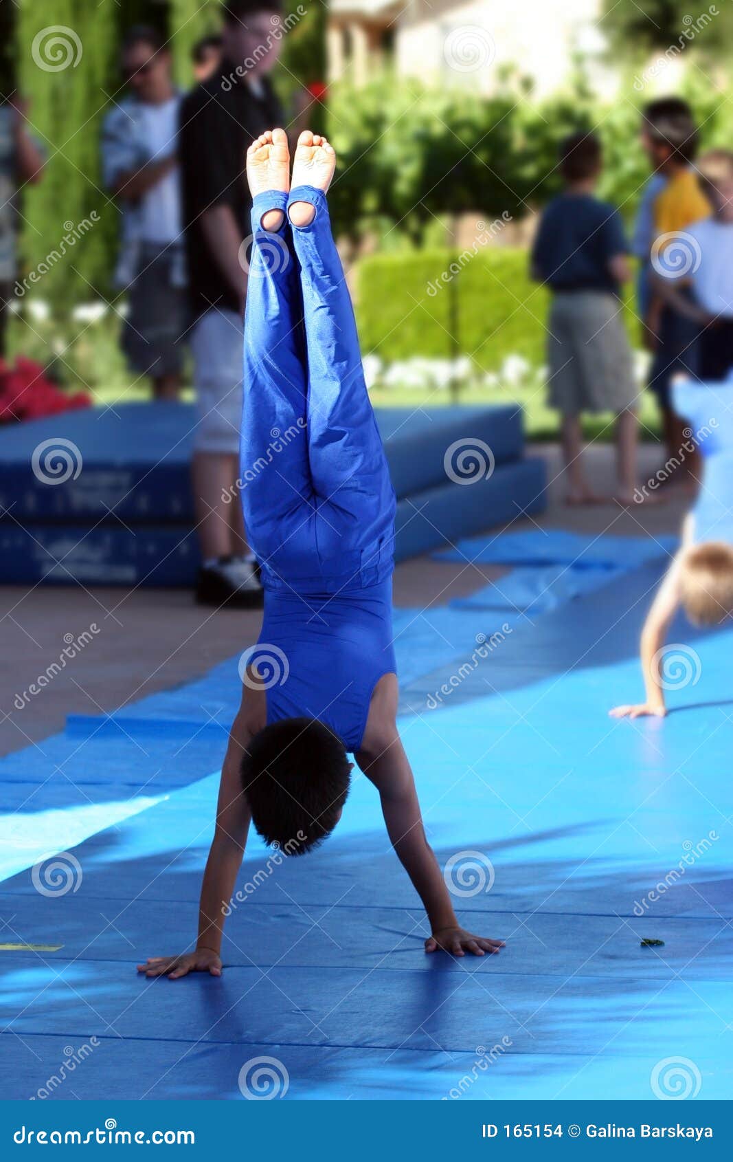 Handstand stock photo. Image of gymnastic, camp, strength - 165154