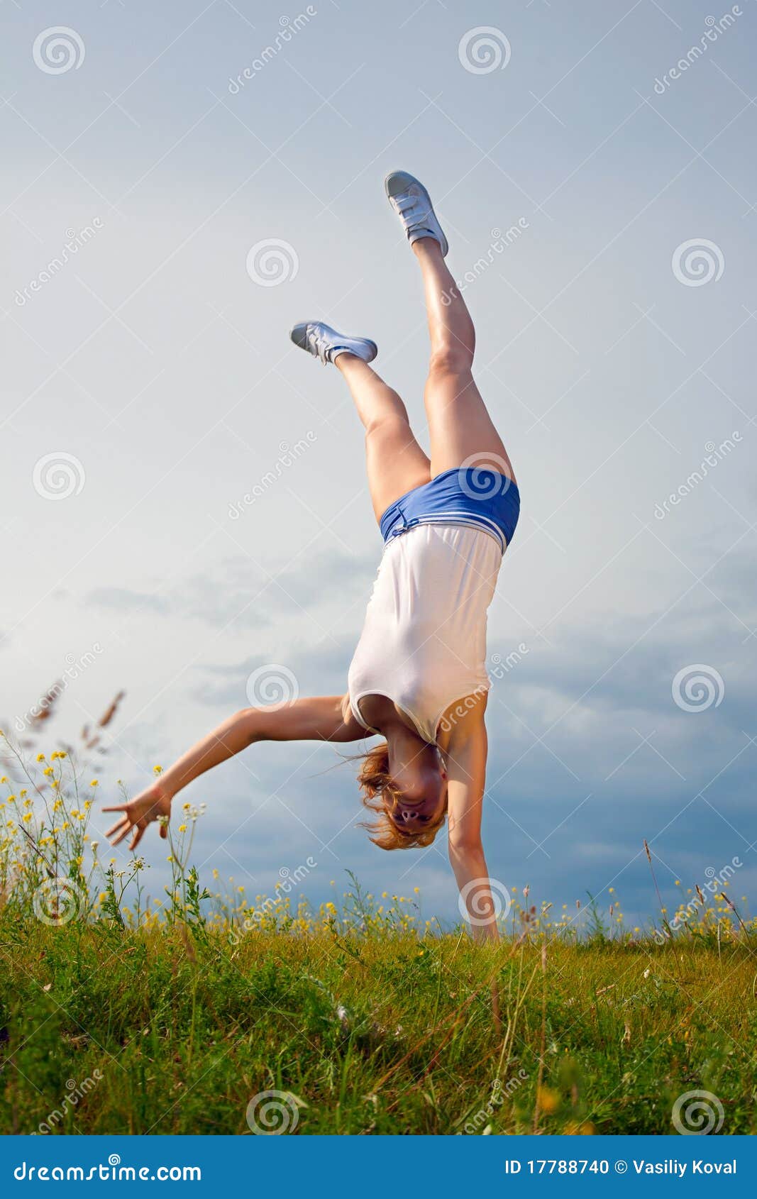 Handstand stock photo. Image of active, life, nature - 17788740