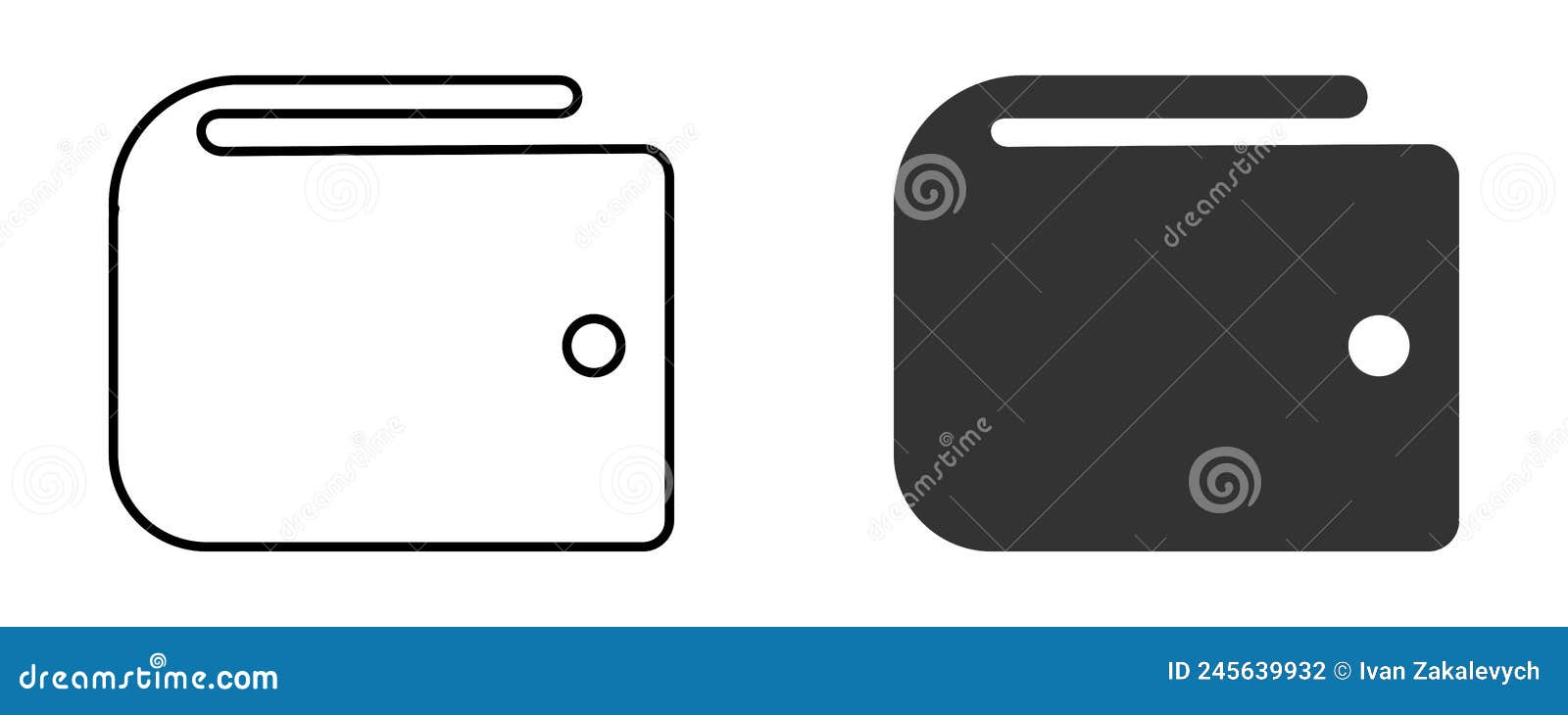 Handtas. Portmanteau-symbool. Teken Mapvector Vector Illustratie ...