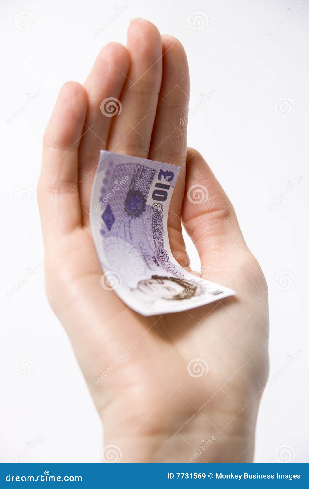 Handvol van Geld redactionele stock afbeelding. Image of nota - 7731569