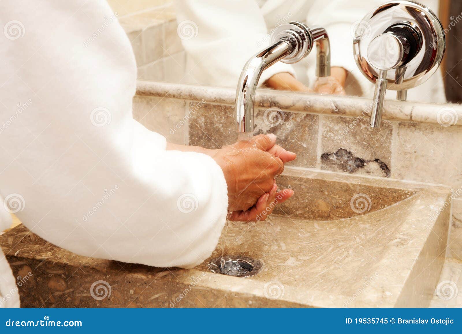 Handwash stock image. Image of hands, lavatory, water - 19535745