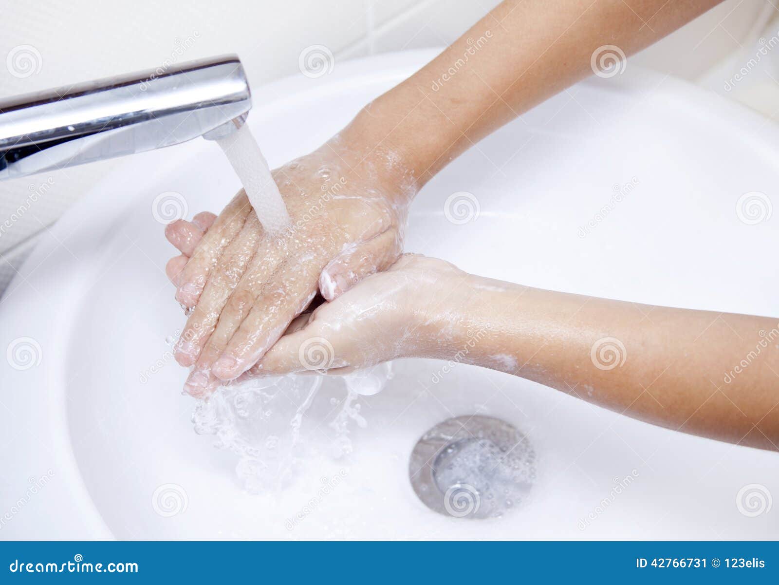 Handwashing stock image. Image of fingers, cleaner, arms - 42766731
