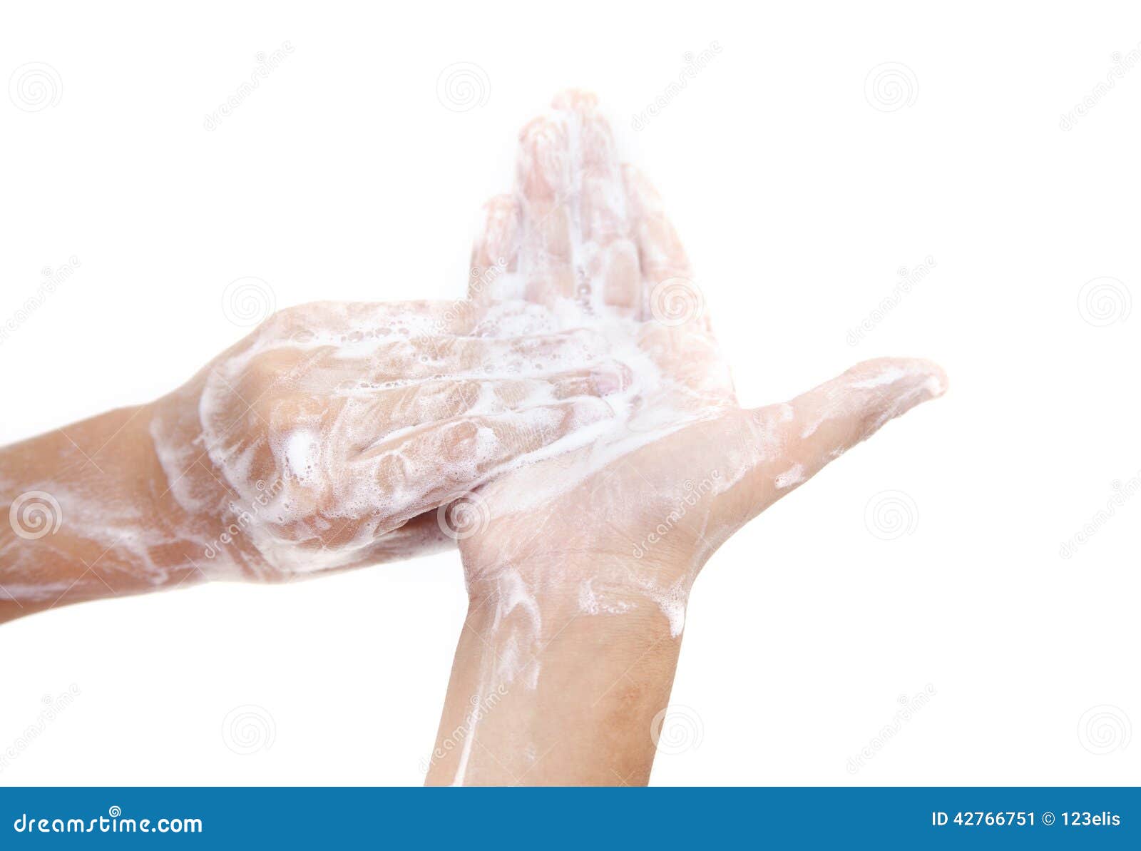 Handwashing stock image. Image of cleaner, fingers, foamy - 42766751