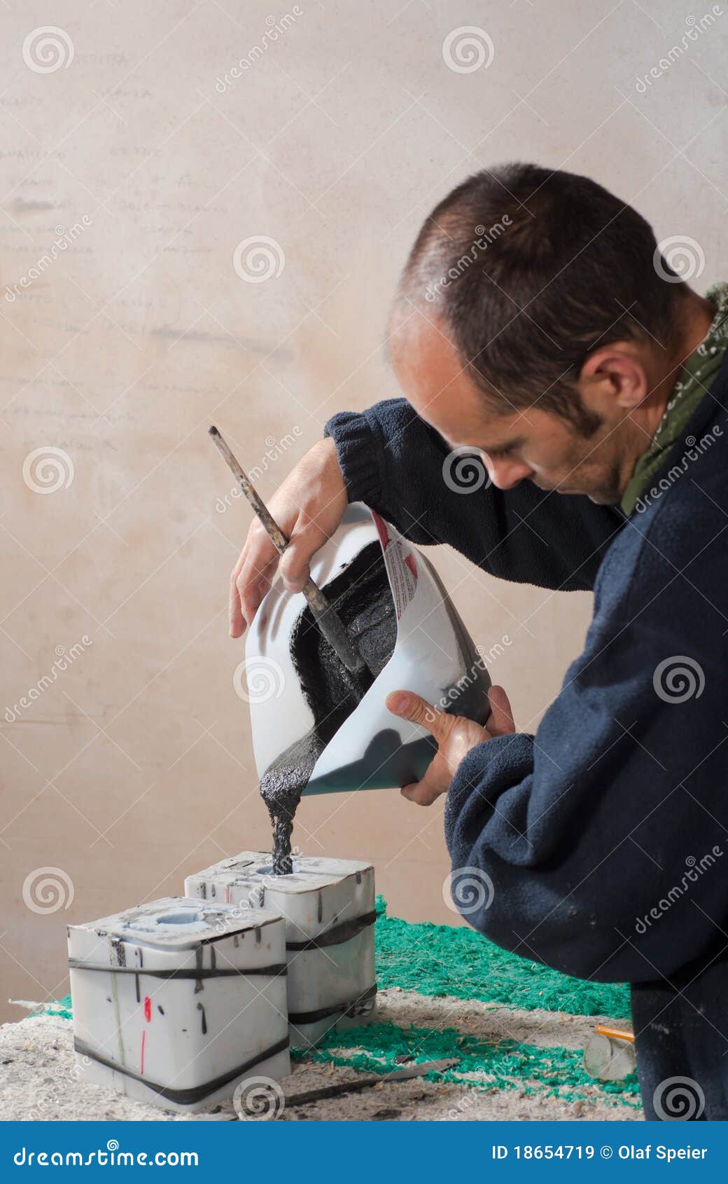 Handwerker stockbild. Bild von mann, erfahren, arbeit - 18654719