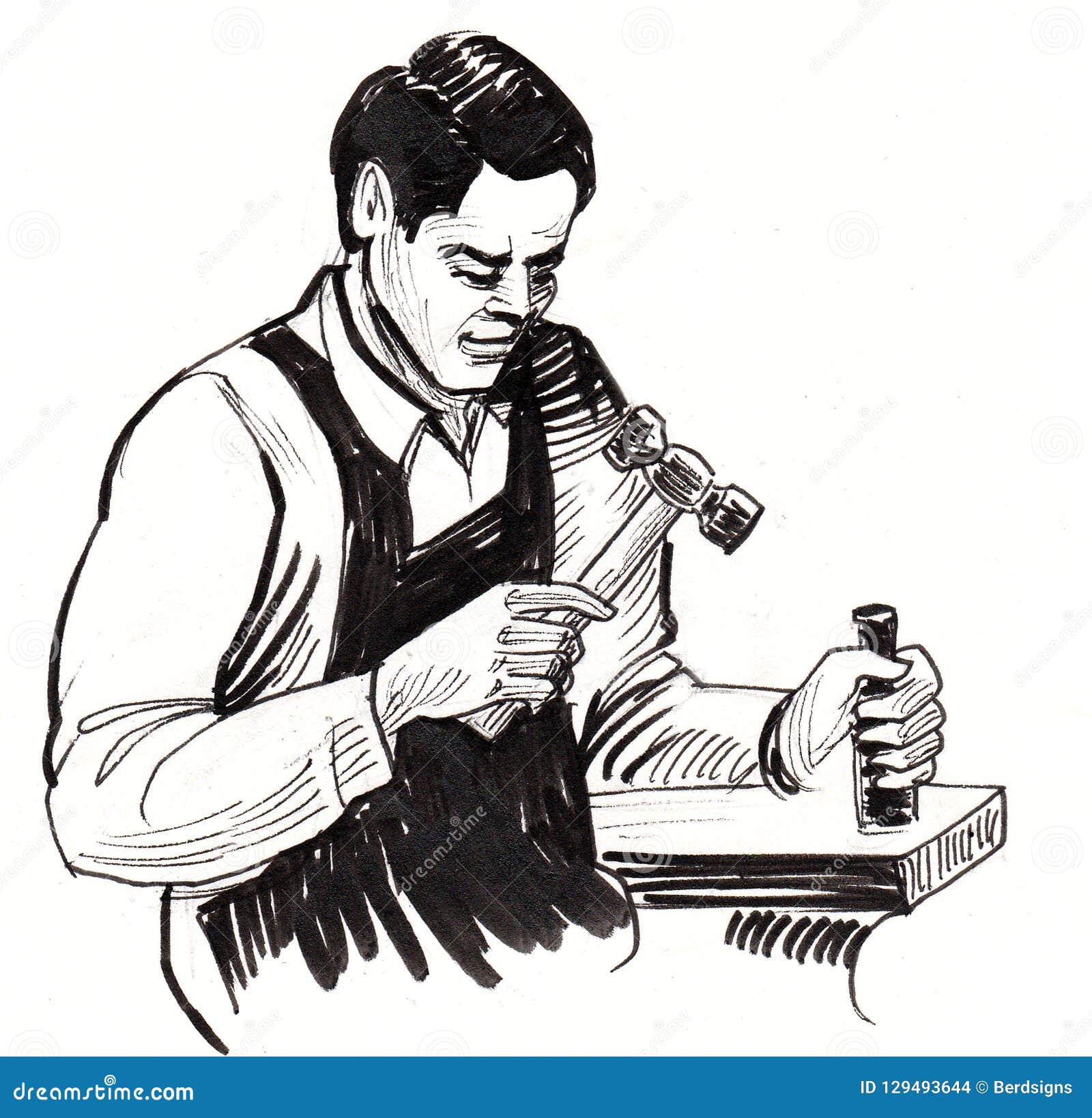 Handwerker Stock Illustrationen, Vektoren, & Kliparts - 25,141 Stock ...