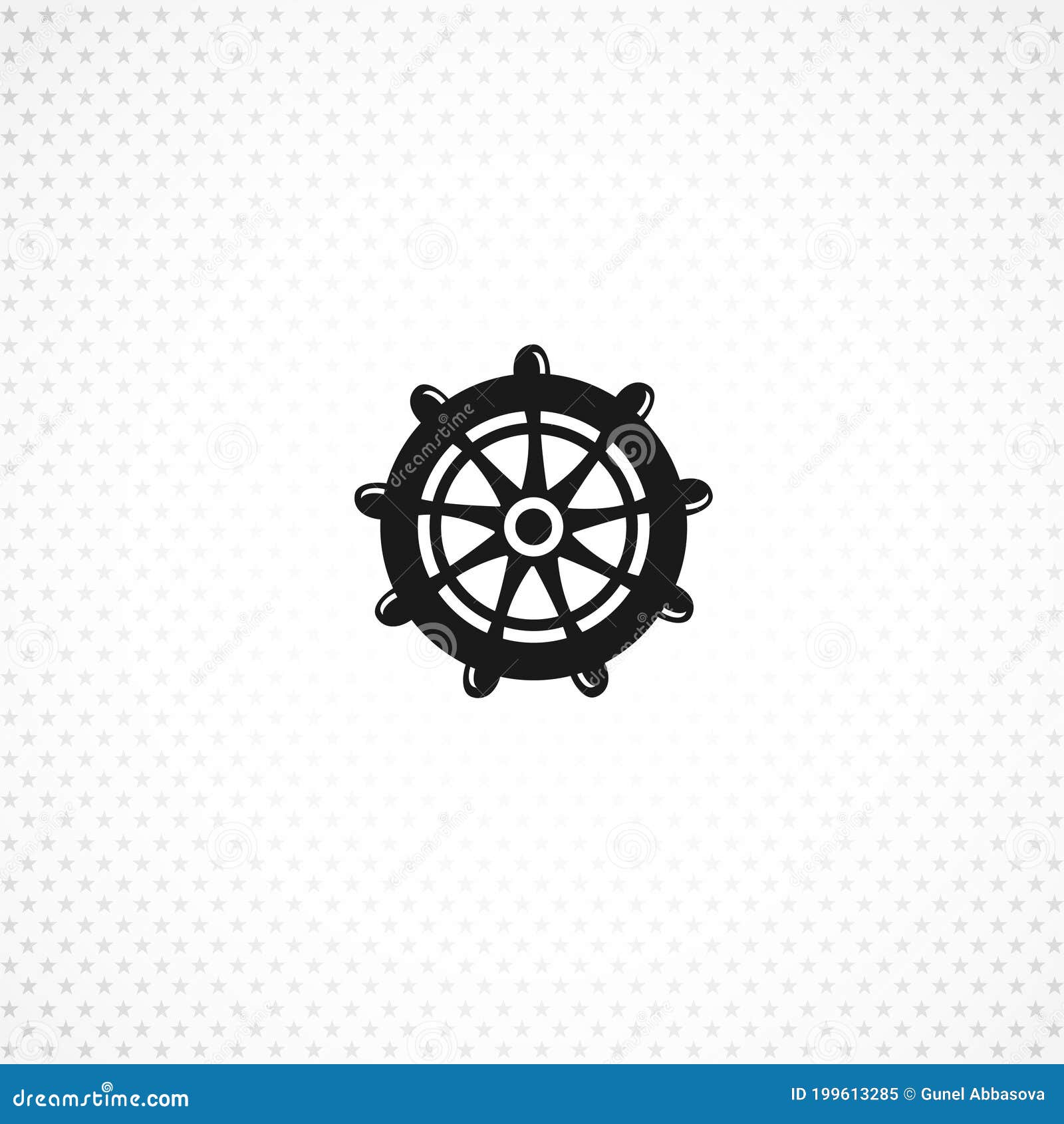 Handwheel Icon, Cartoon Style | CartoonDealer.com #153200083