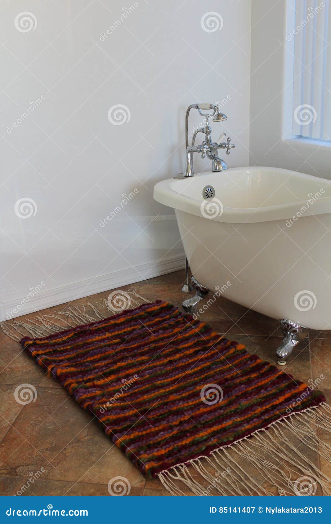 Handwoven wool rug stock image. Image of spinning, handmade - 85141407