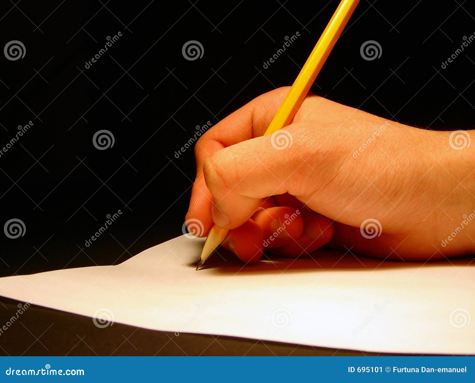 Handwrite stock image. Image of study, homework, hand, business - 695101