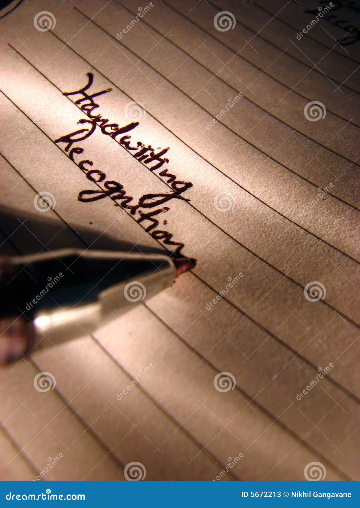 Handwriting Analysis stock image. Image of ballpoint, written - 5672213