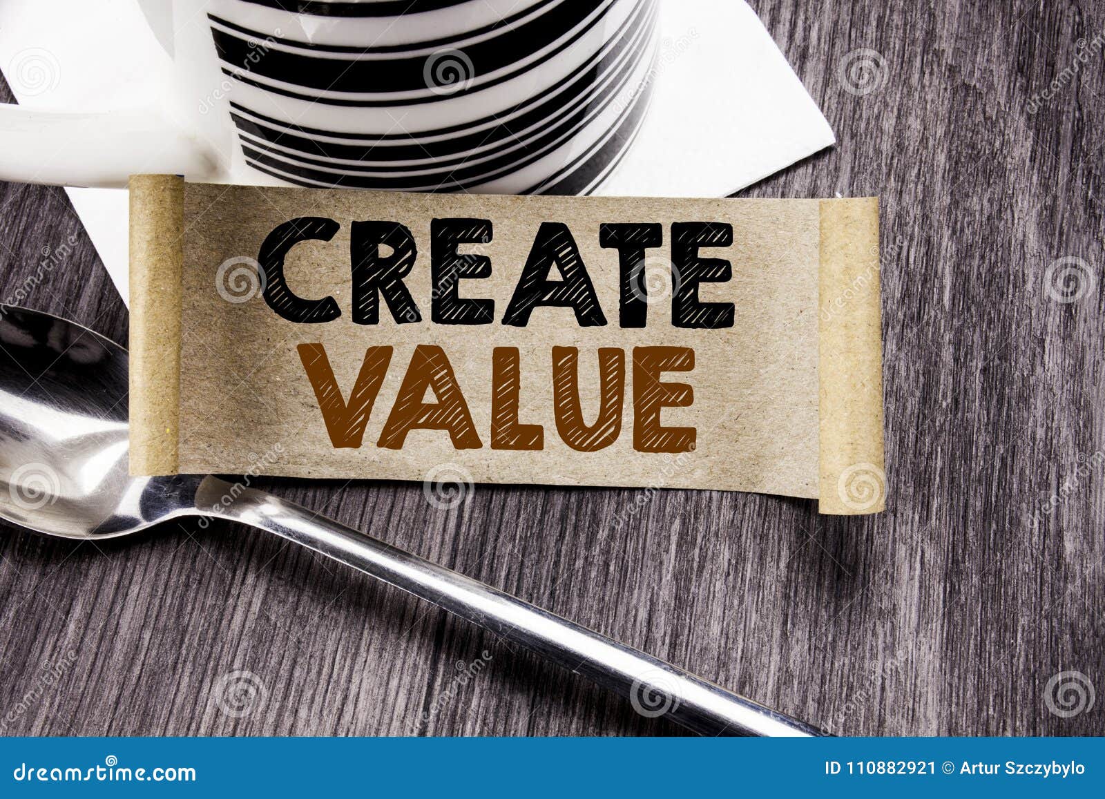 Handwriting Announcement Text Showing Create Value. Business Concept ... Handwriting Announcement Text Showing Create Value. Business Concept ...