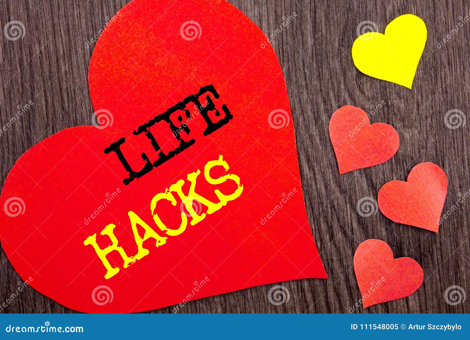 Handwriting Announcement Text Showing Life Hacks. Concept Meaning ...