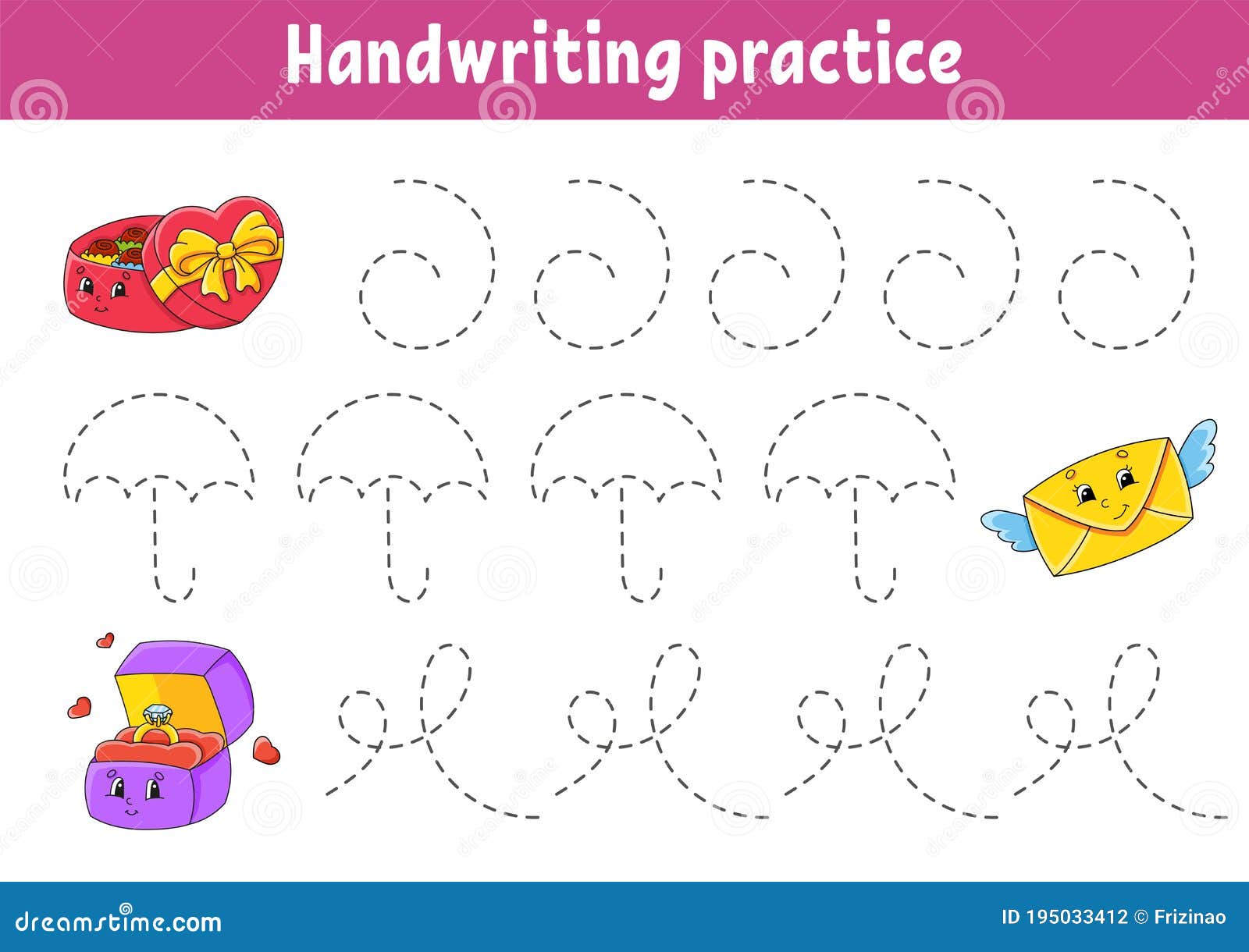 Handwriting Pactice. Education Developing Worksheet. Activity Page ...