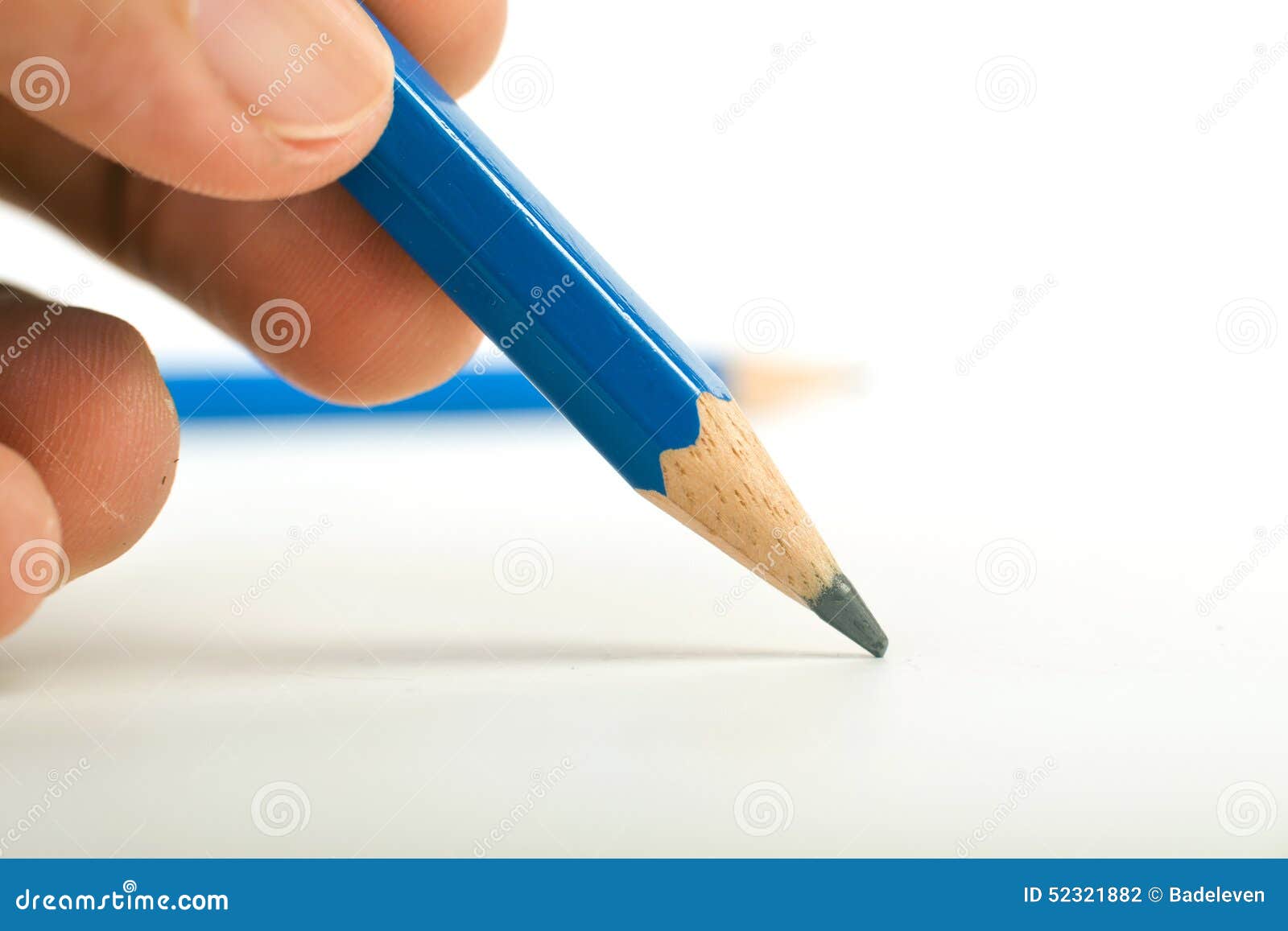 The Handwriting Pencil stock photo. Image of pencil, human - 52321882