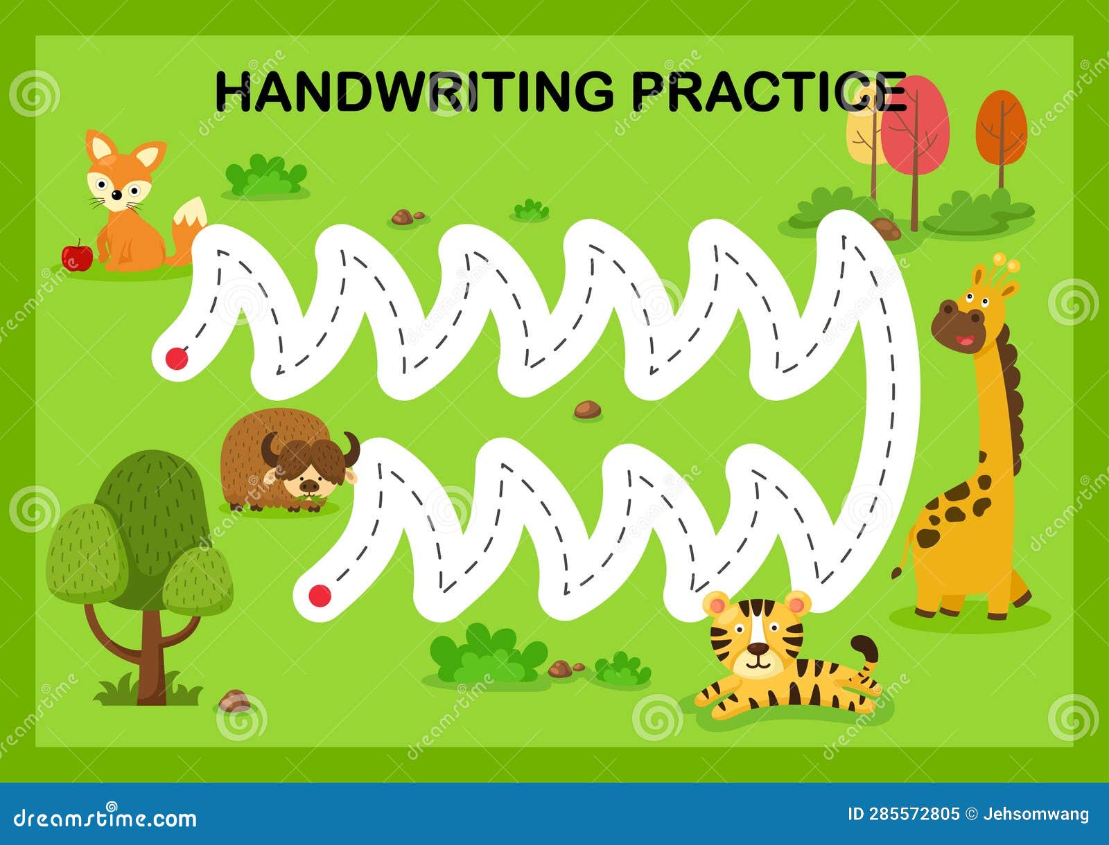 Handwriting Practice Clipart