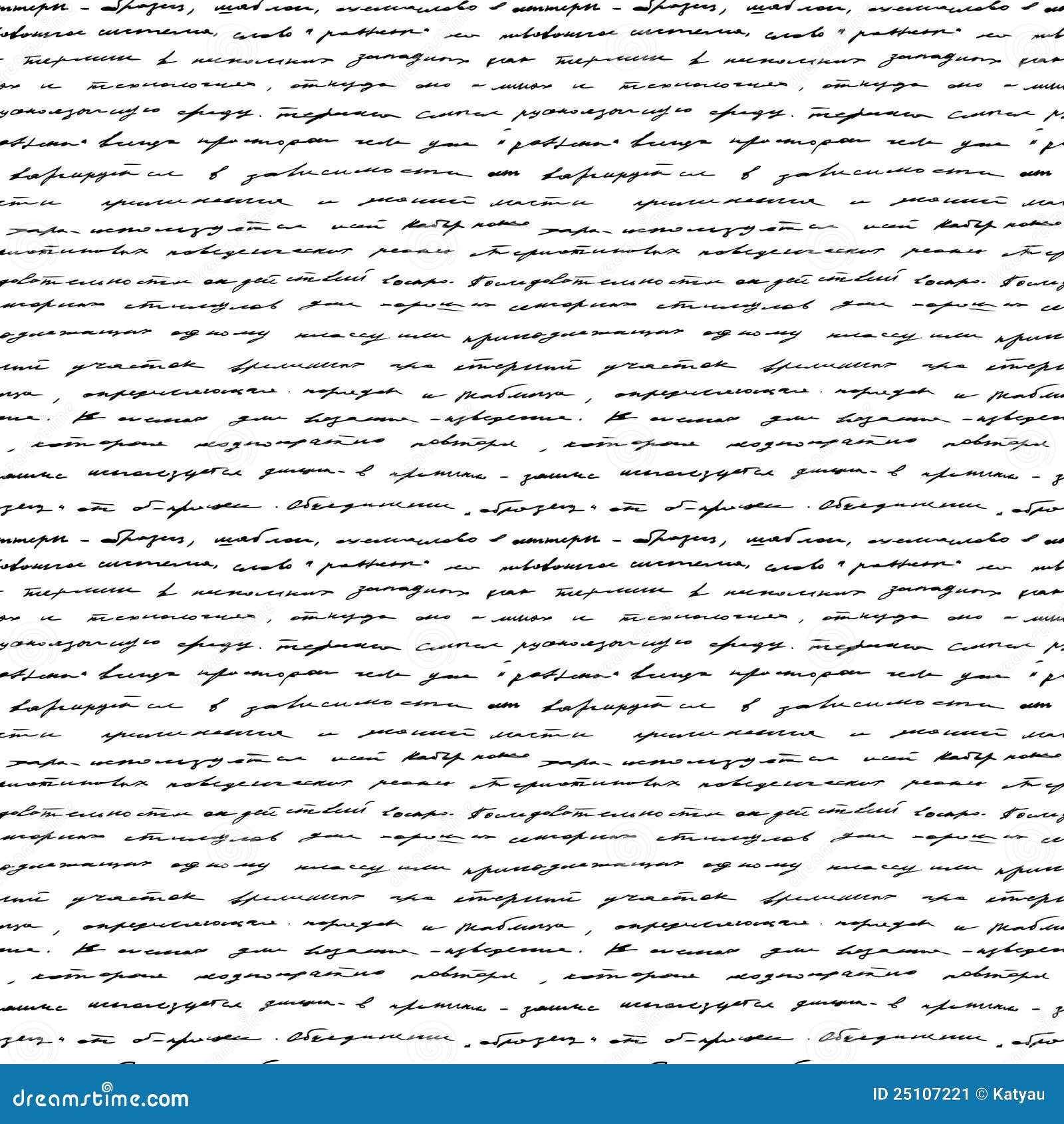 Handwriting. Seamless Background. Royalty-Free Stock Photography ...