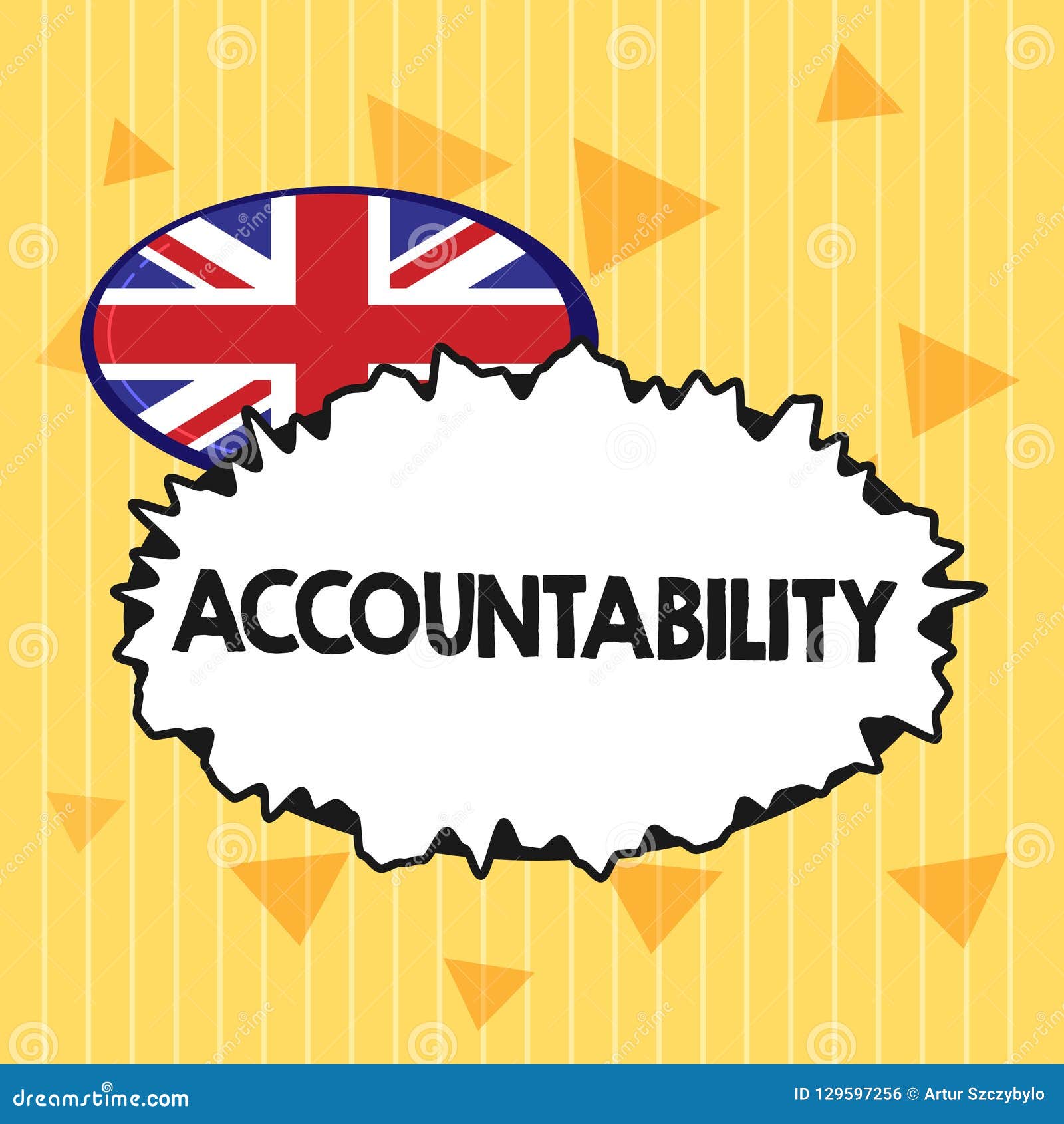 Handwriting Text Accountability. Concept Meaning State of Being ...