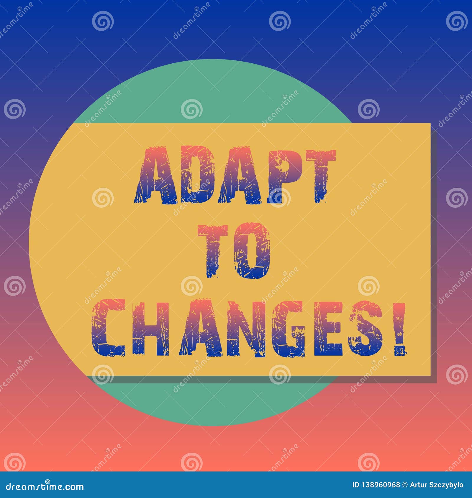 Handwriting Text Adapt To Changes. Concept Meaning Change Your Ideas or ...