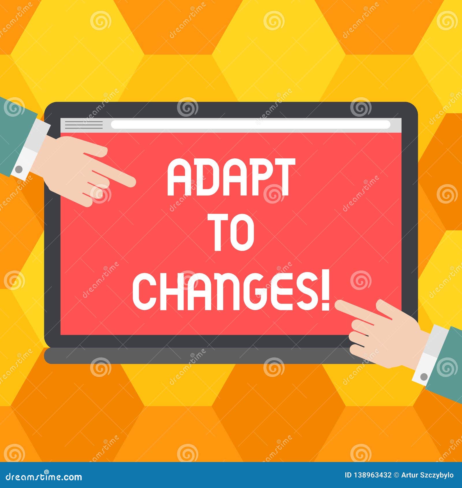 Handwriting Text Adapt To Changes. Concept Meaning Change Your Ideas or ...