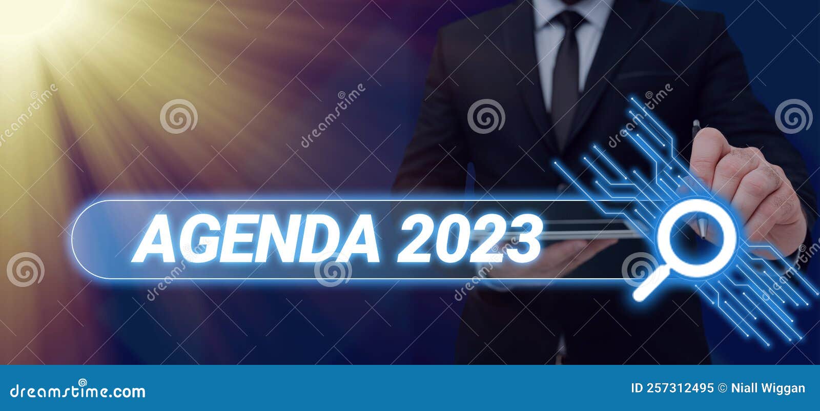 Handwriting Text Agenda 2023. Business Approach List of Activities in ... Handwriting Text Agenda 2023. Business Approach List of Activities in ...