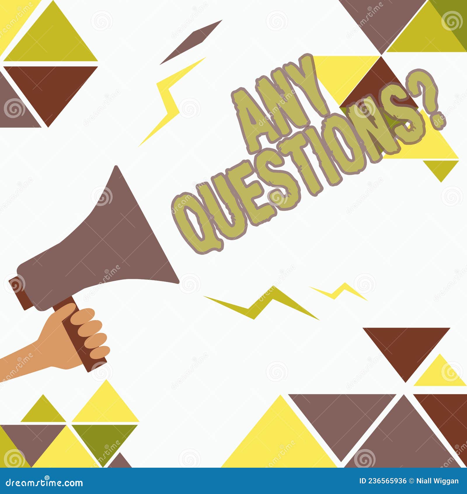 Inspiration Showing Sign Any Questions Question. Business Concept ...