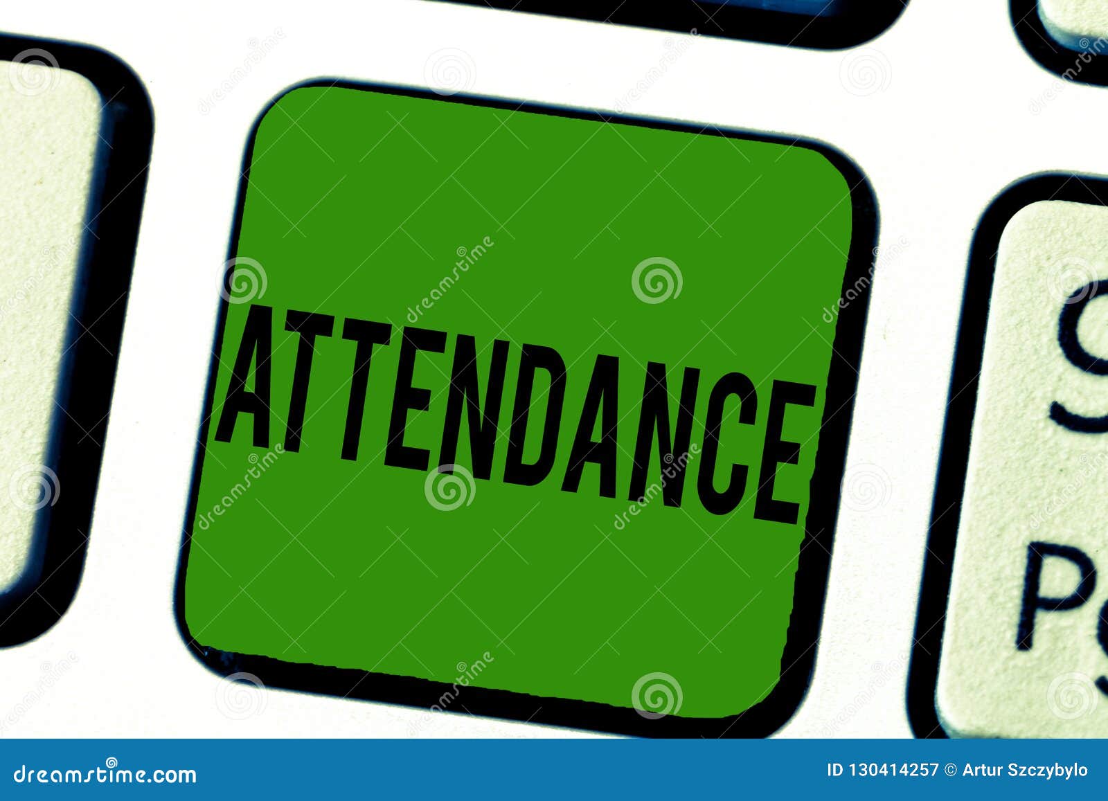 Handwriting Text Attendance. Concept Meaning Going Regularly Being ... Handwriting Text Attendance. Concept Meaning Going Regularly Being ...