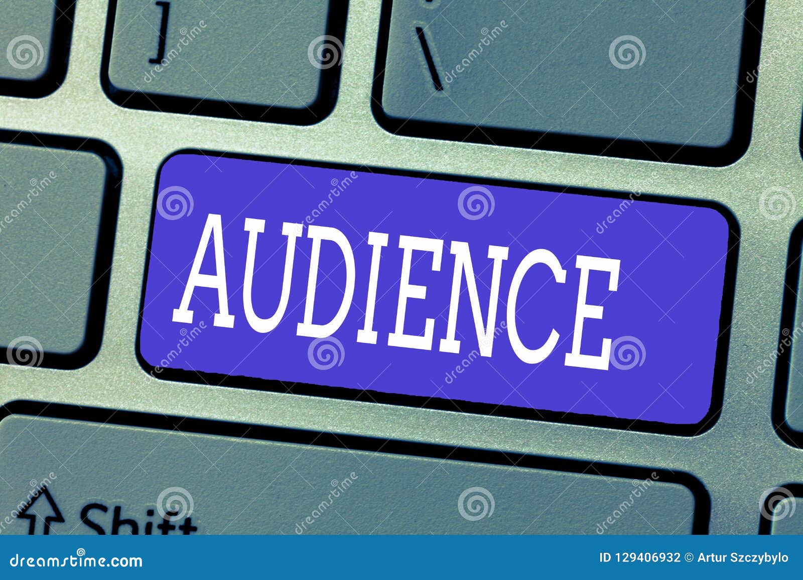 Handwriting Text Audience. Concept Meaning Spectators at Public Event ...