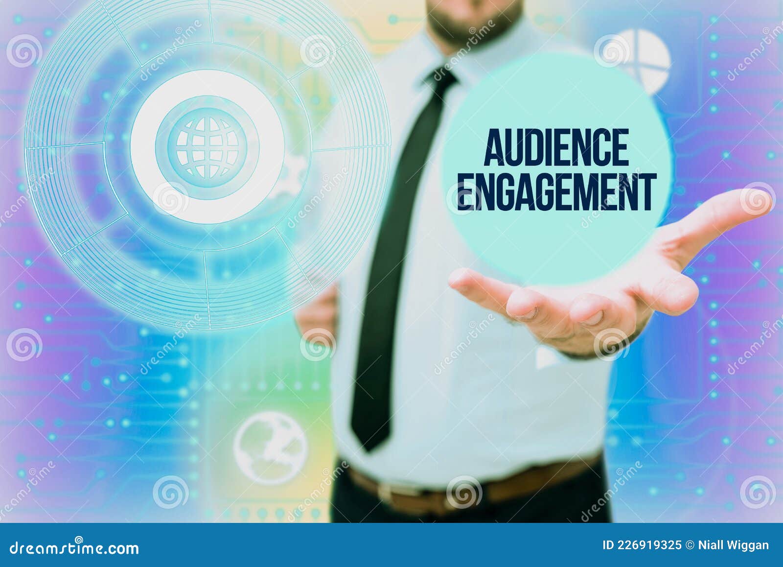 Handwriting Text Audience Engagement. Concept Meaning Active ...