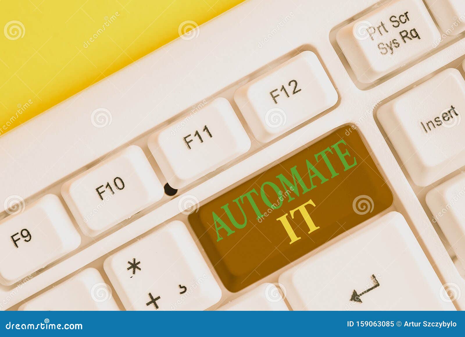 Handwriting Text Automate it. Concept Meaning Convert Process or ...