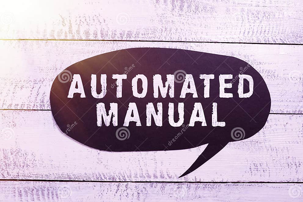 Handwriting Text Automated Manualas Trigger Shift and it Can Switch ...