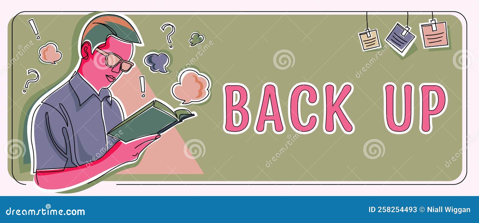 Handwriting Text Backup. Business Showcase Process that Protects ... Handwriting Text Backup. Business Showcase Process that Protects ...