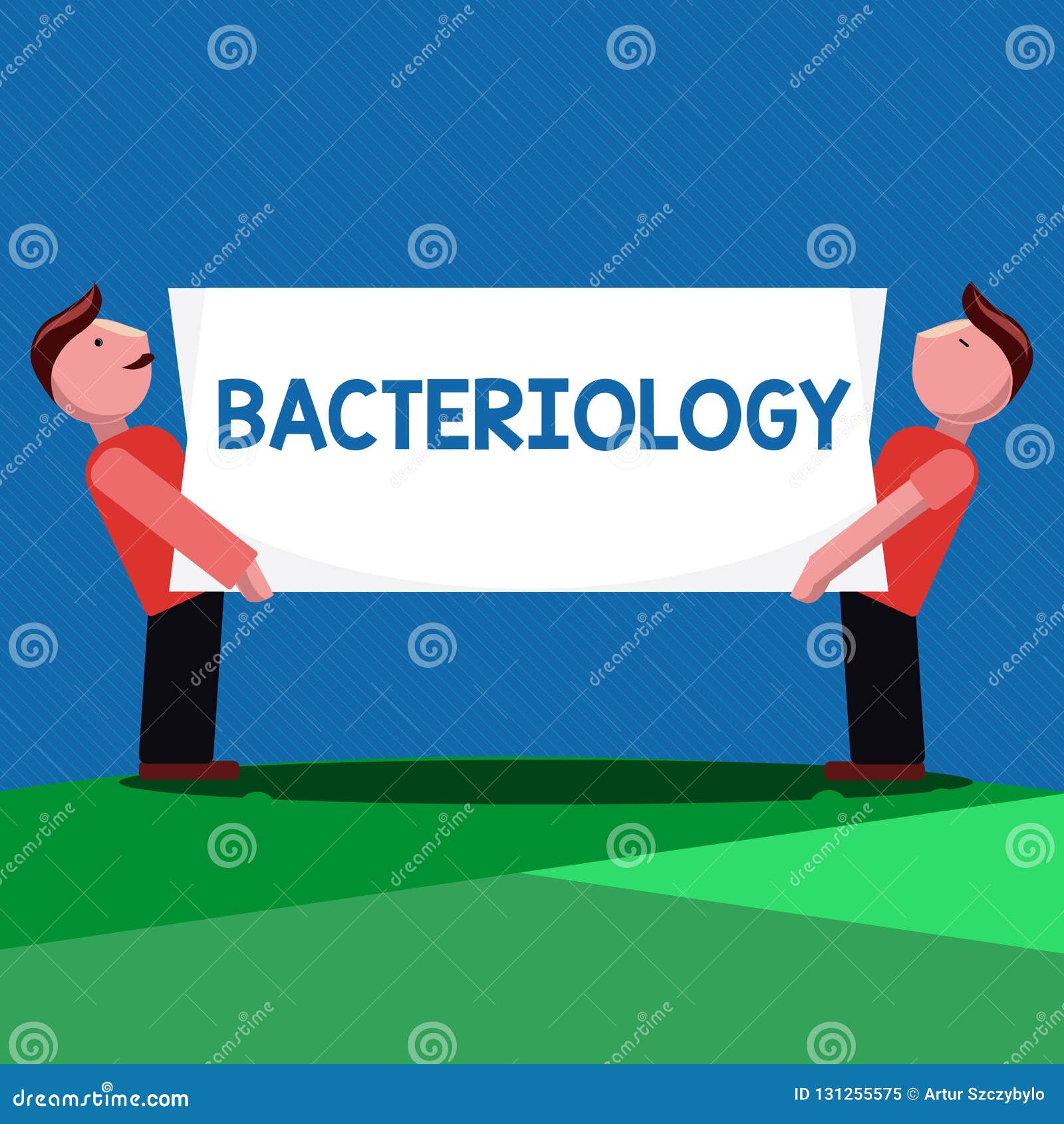 Handwriting Text Bacteriology. Concept Meaning Branch of Microbiology ...