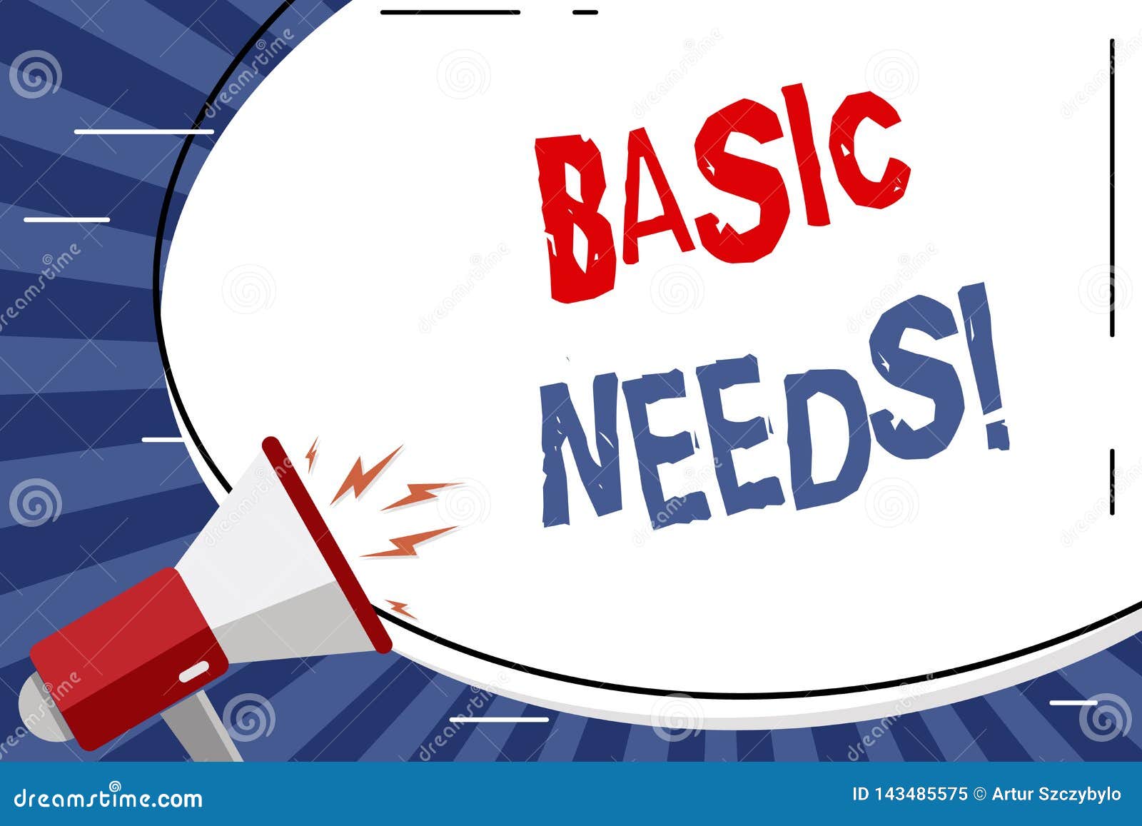 Basic Needs Vector Illustration. Flat Tiny Maslows Hierarchy Person ...