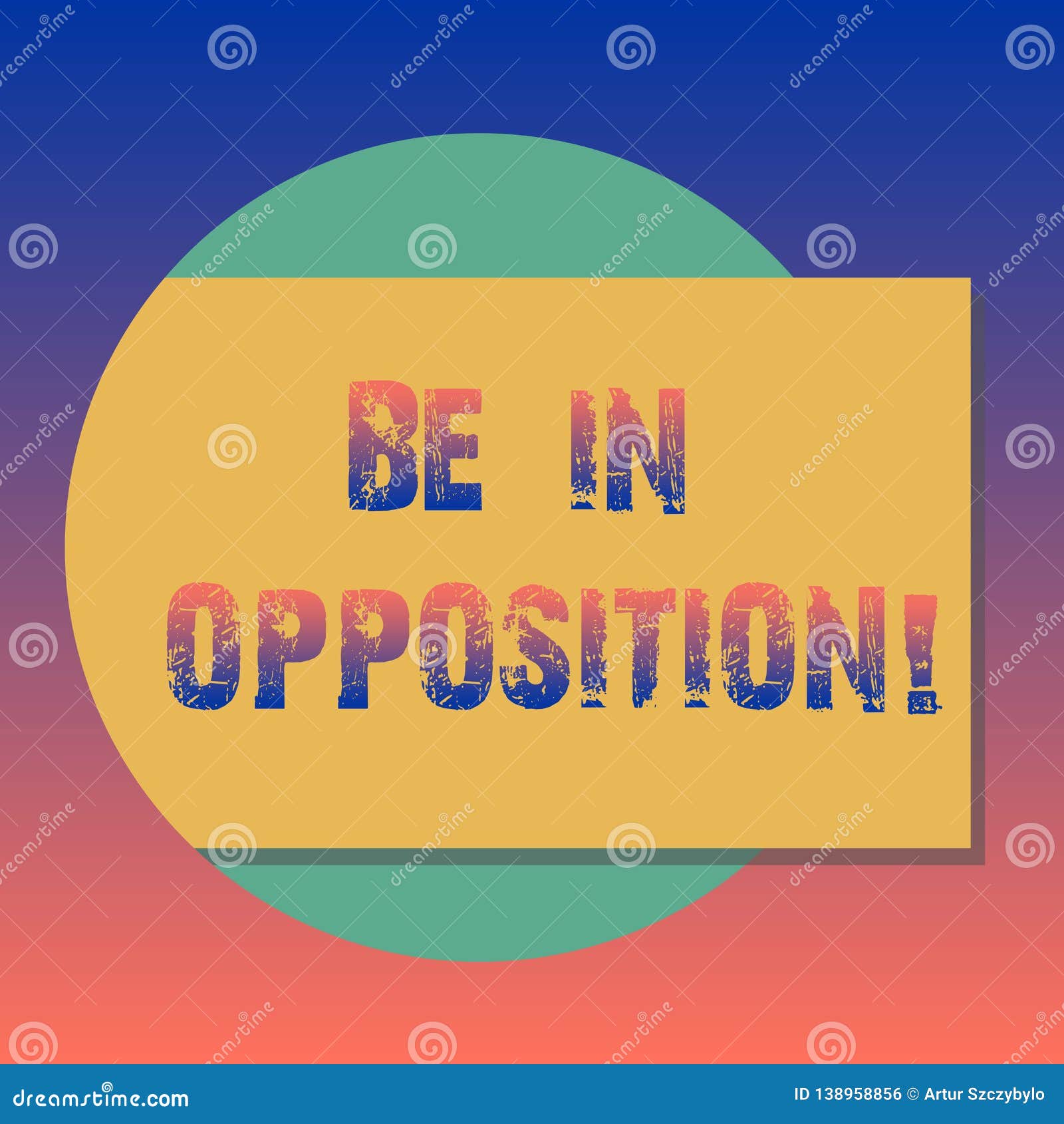 Handwriting Text Be in Opposition. Concept Meaning in Contrast or ...