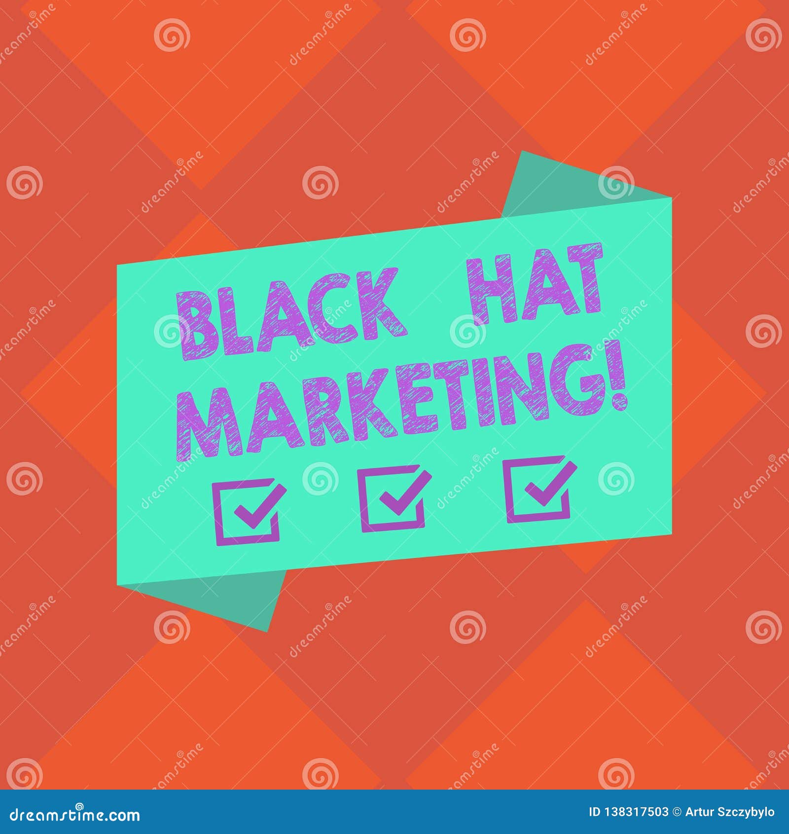 Handwriting Text Black Hat Marketing. Concept Meaning Search ...