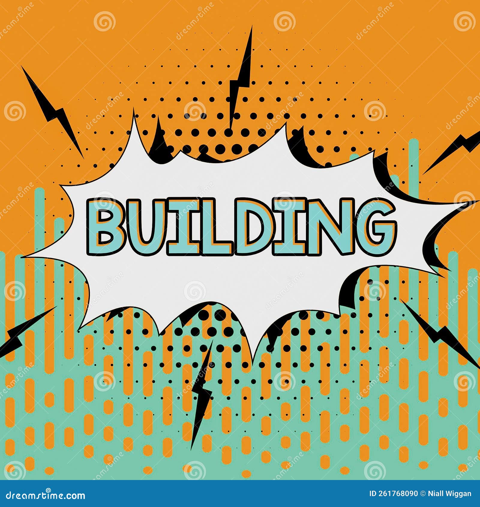 Handwriting Text Building. Business Concept the Art or Business of ...