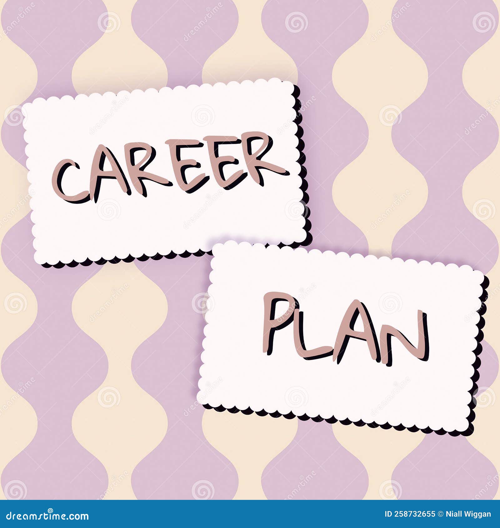 Handwriting Text Career Plan. Word for Ongoing Process Where You ...