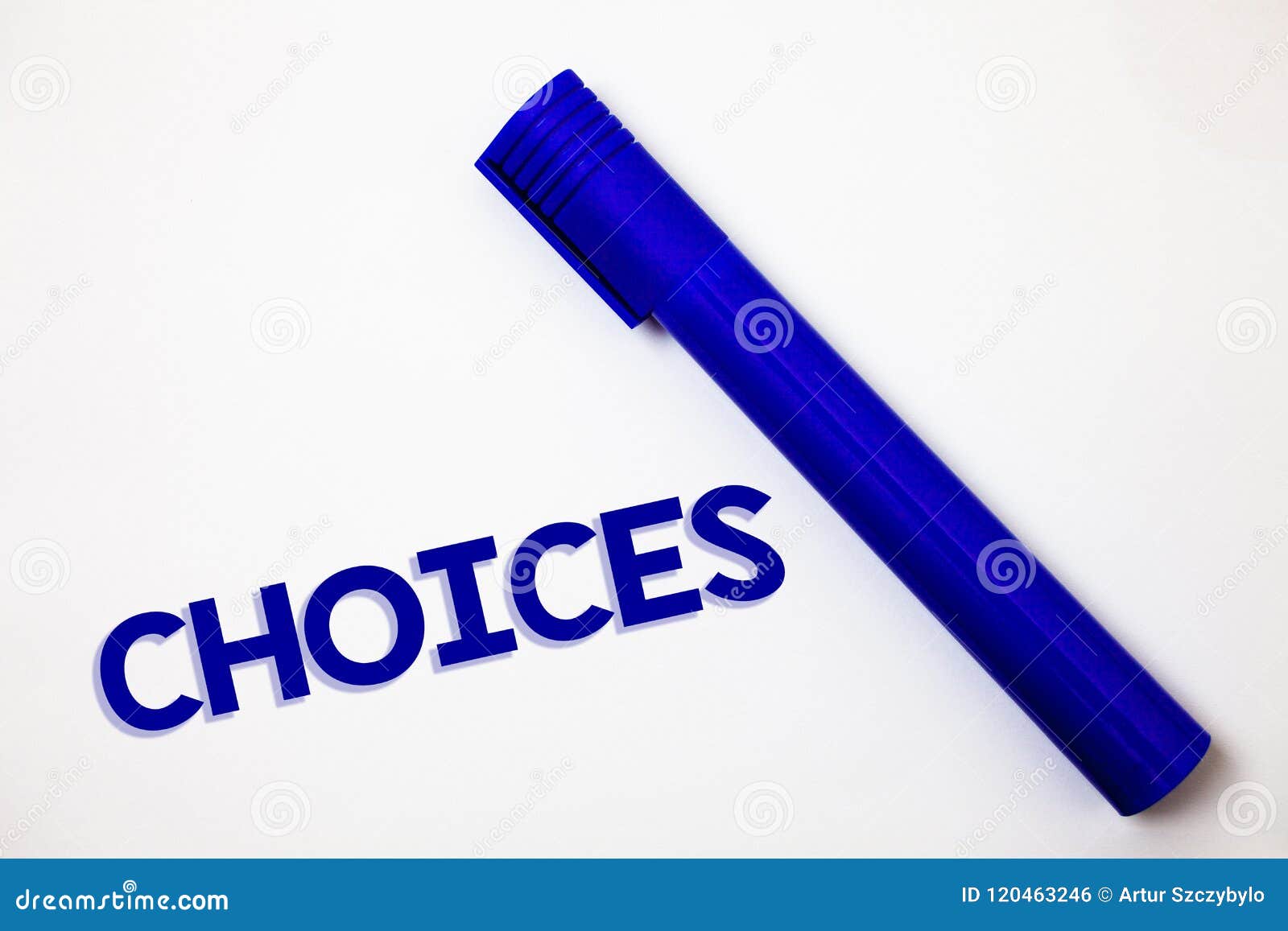 Handwriting Text Choices. Concept Meaning Preference Discretion ...