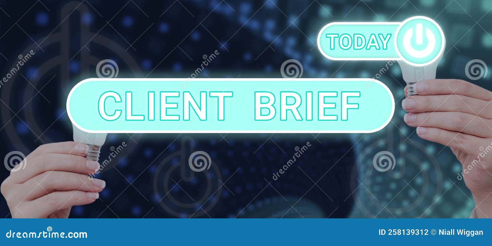 Handwriting Text Client Brief. Business Concept the Document Granted by ... Handwriting Text Client Brief. Business Concept the Document Granted by ...