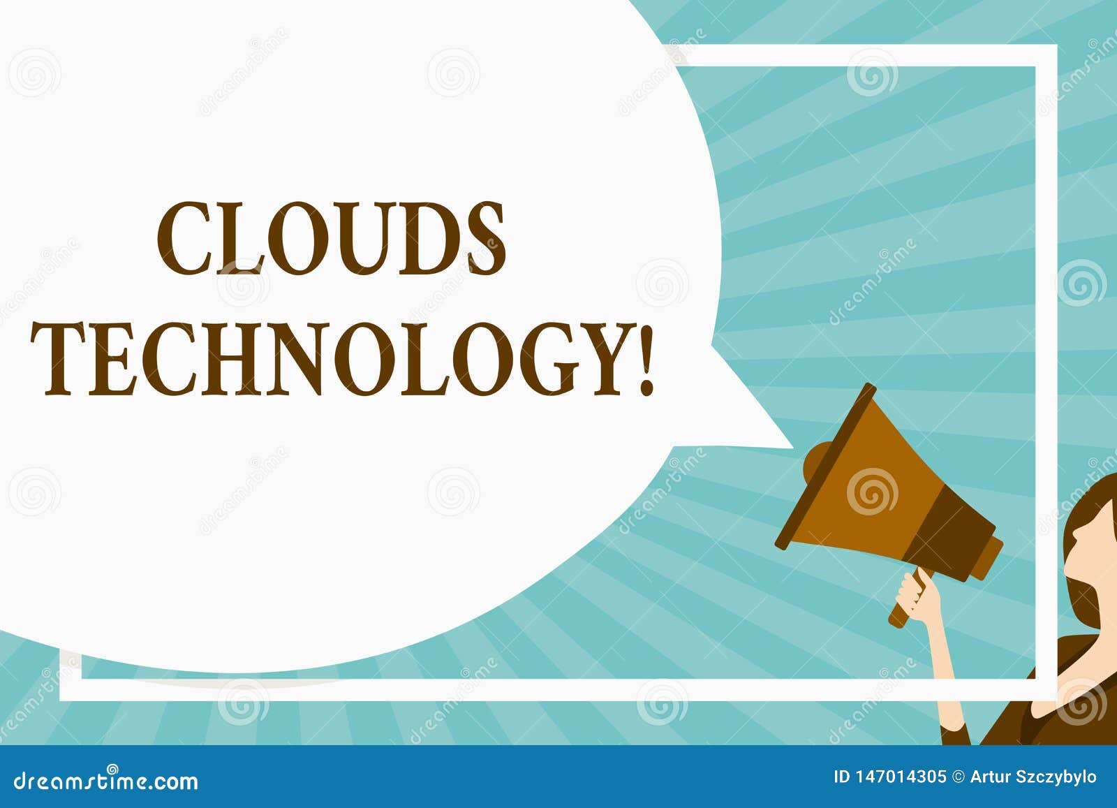 Handwriting Text Clouds Technology. Concept Meaning Resources ...