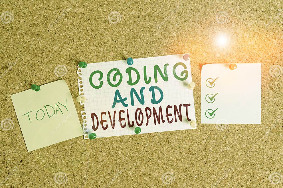Handwriting Text Coding and Development. Concept Meaning Programming ...