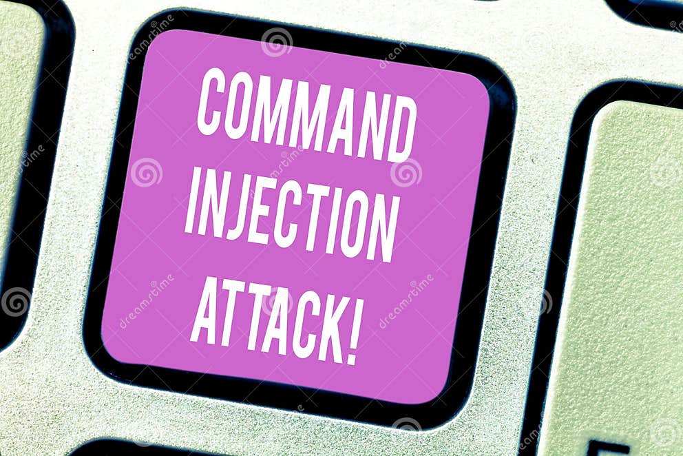 Handwriting Text Comanalysisd Injection Attack. Concept Meaning Execution of Arbitrary ...