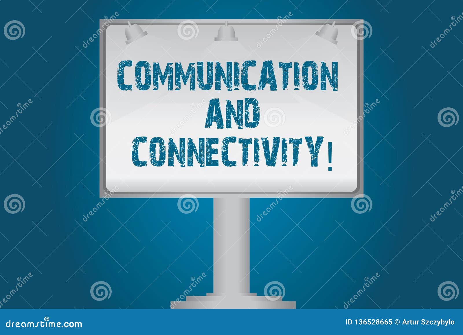 Handwriting Text Communication and Connectivity. Concept Meaning Social ...