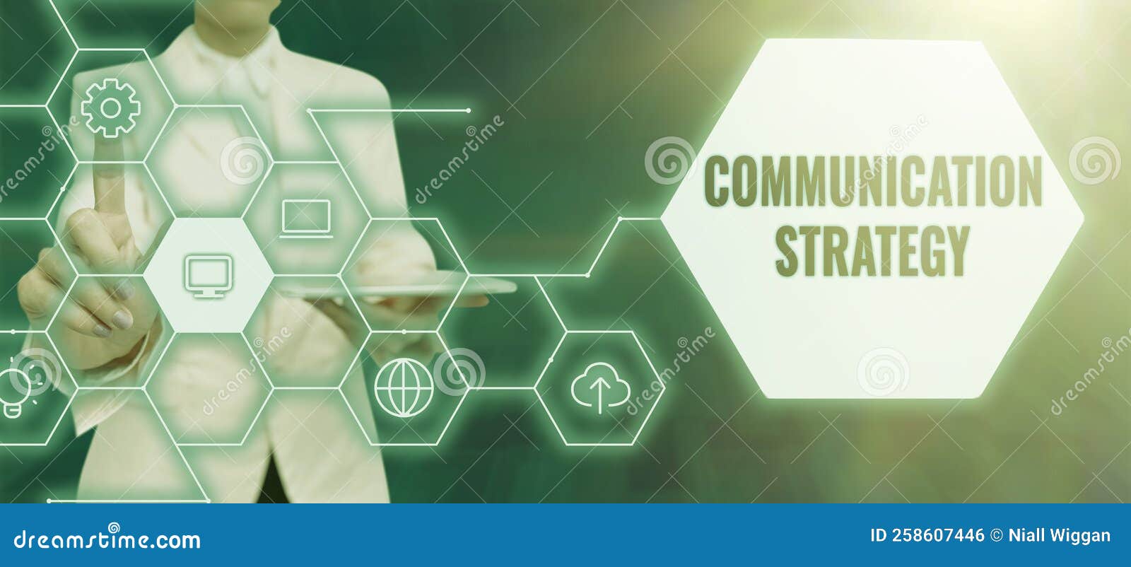 Handwriting Text Communication Strategy. Conceptual Photo Verbal ...